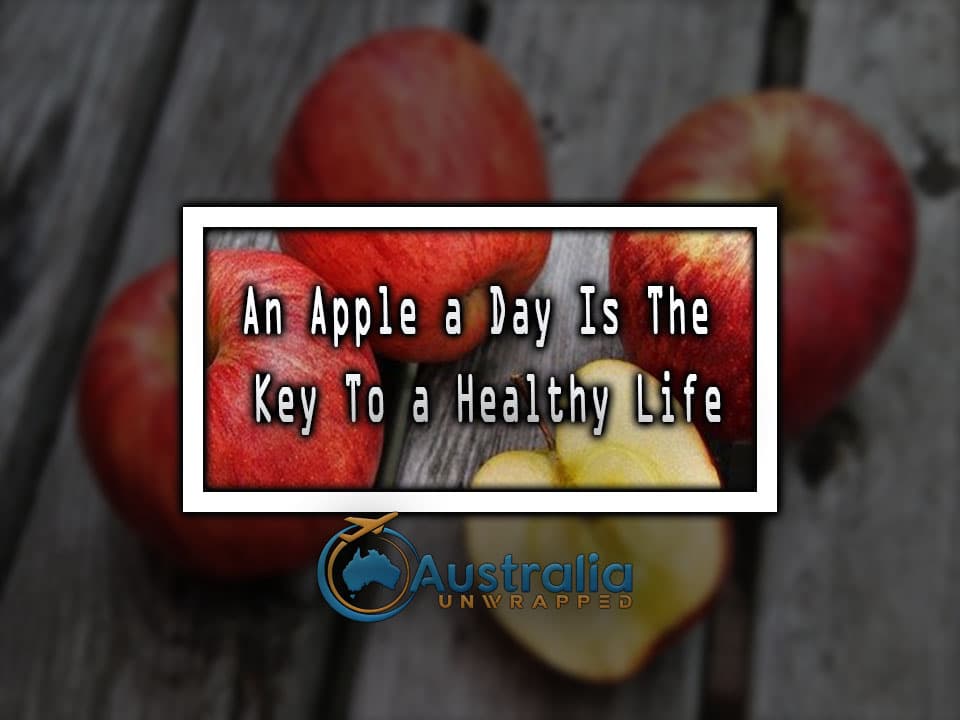 An Apple a Day is the key to a healthy life.