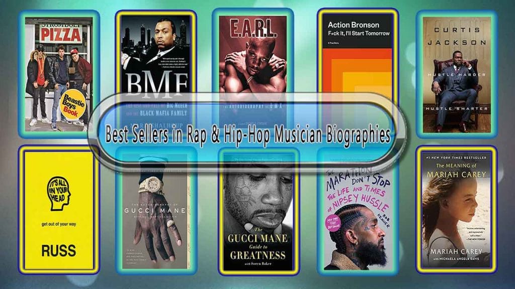 Top 10 Must Read Rap & Hip-Hop Musician Best Selling Books