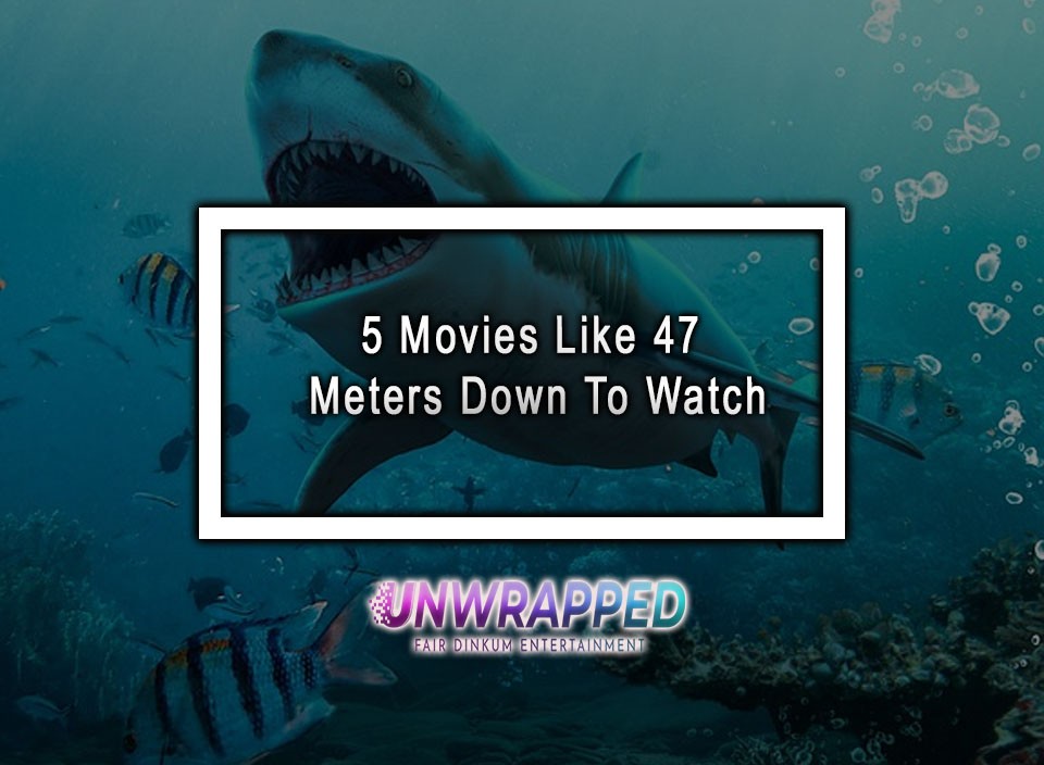 5 Movies Like 47 Meters Down To Watch