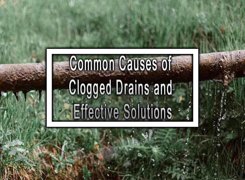 Common Causes of Clogged Drains and Effective Solutions