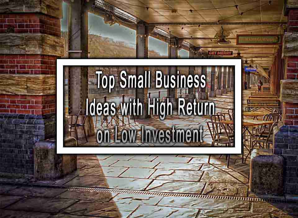 Top Small Business Ideas with High Return on Low Investment