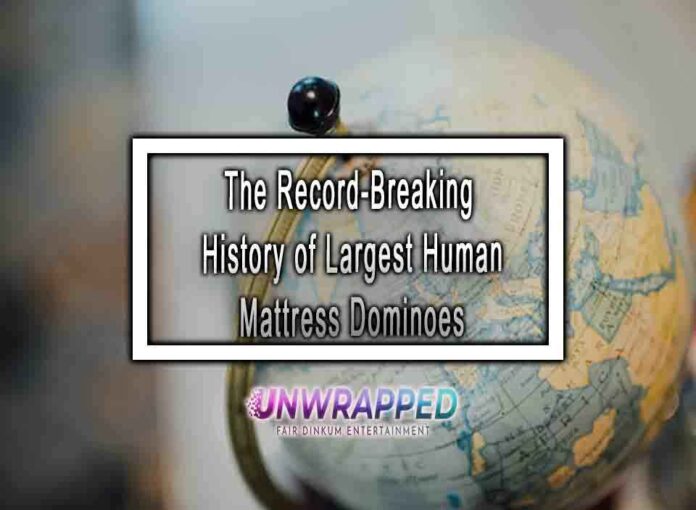 The Record-Breaking History of Largest Human Mattress Dominoes