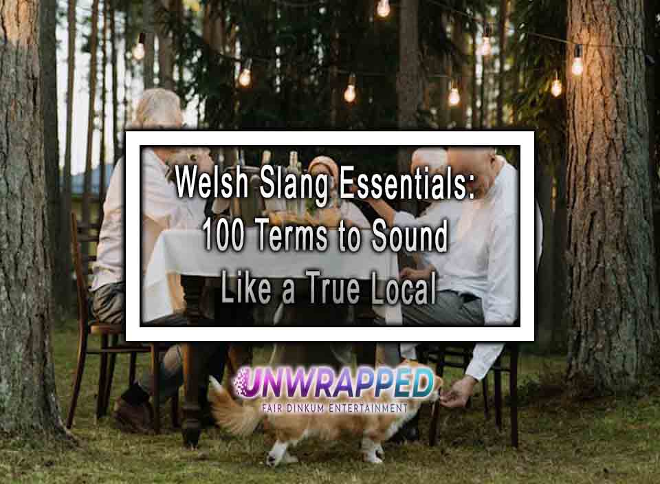 Welsh Slang Essentials: 100 Terms to Sound Like a True Local